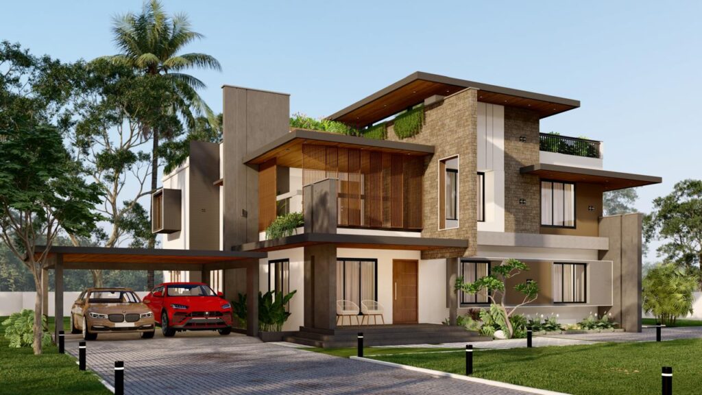 From Blueprint to Reality - Custom Homes in Kerala - khomes by Kalliyath
